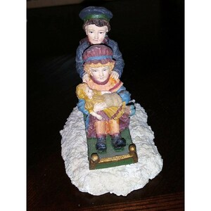 Victorian Sleigh Ride Vintage Department 56 Figurine - Etsy