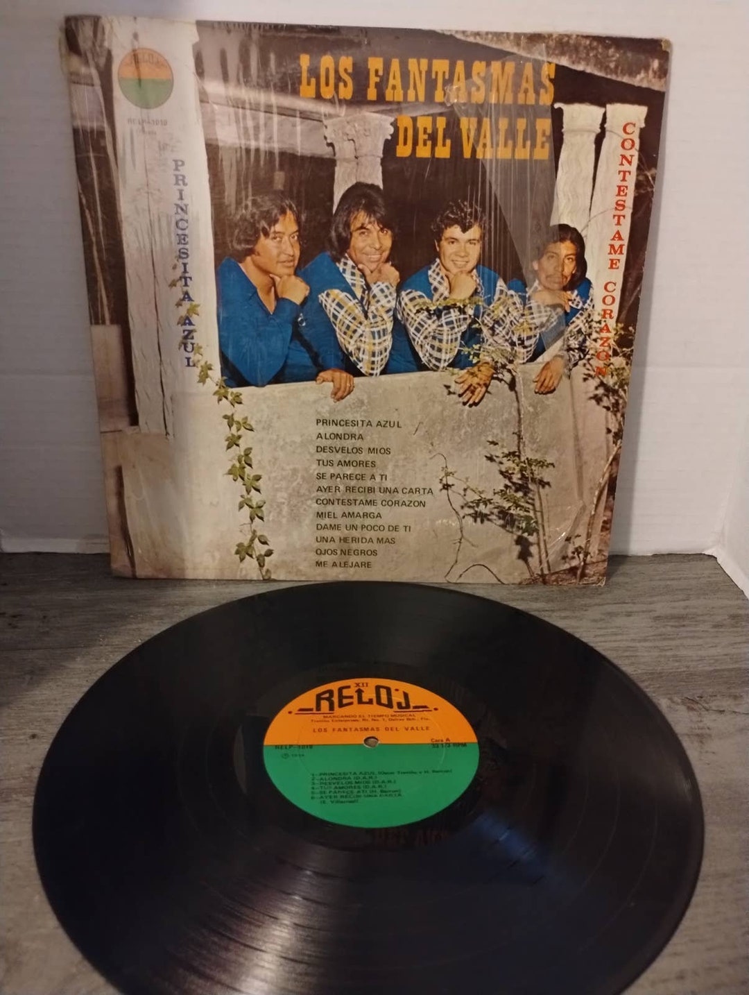 Los Fantasmas Del Valle RE LP 1019 1974 Reloj Records - Etsy
