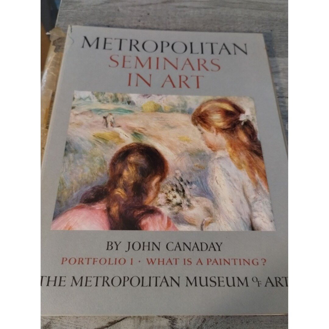 Metropolitan Museum Seminars in Art Book Color Prints John Canaday ...