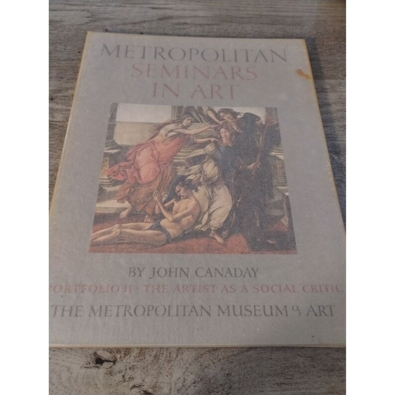 Metropolitan Museum Seminars in Art Book Color Prints John Canaday ...
