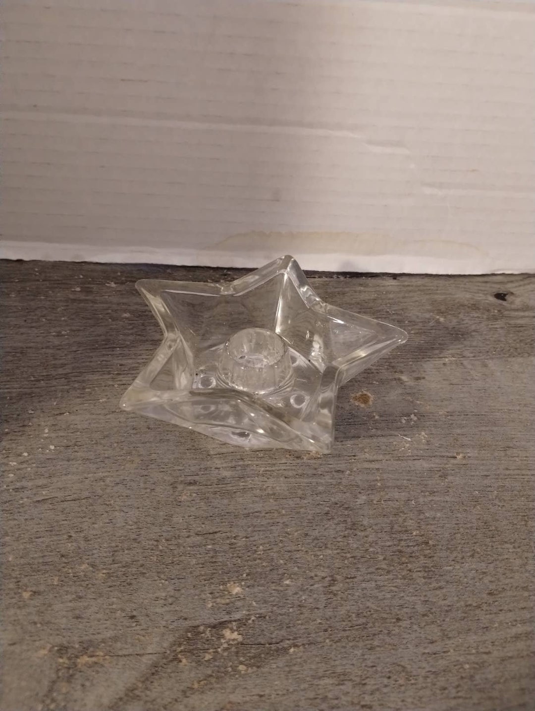 Glass Star Candle Holder - Etsy