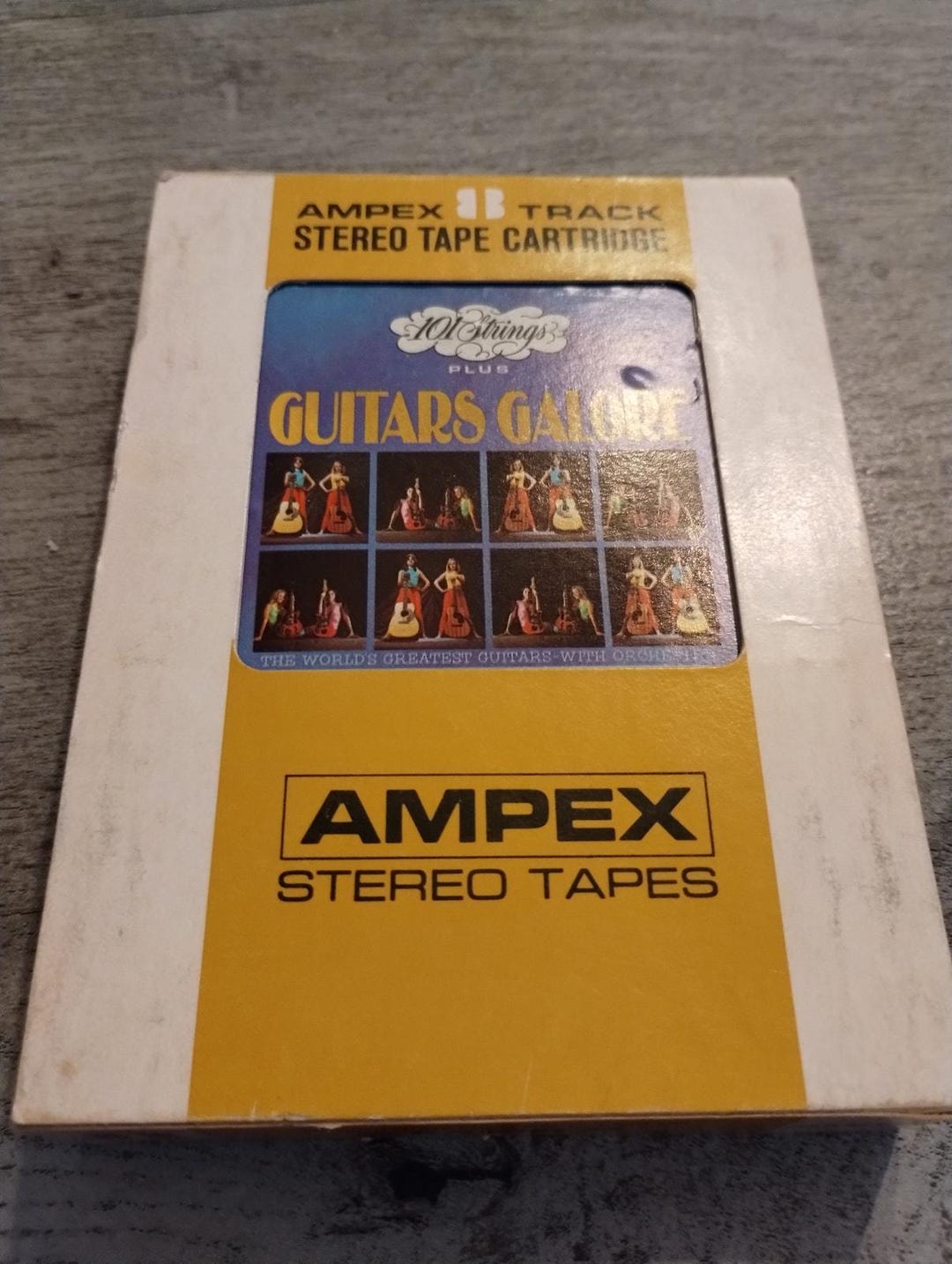 101 Strings Plus Guitars Galore E85065 Ampex 8 Track Tape - Etsy