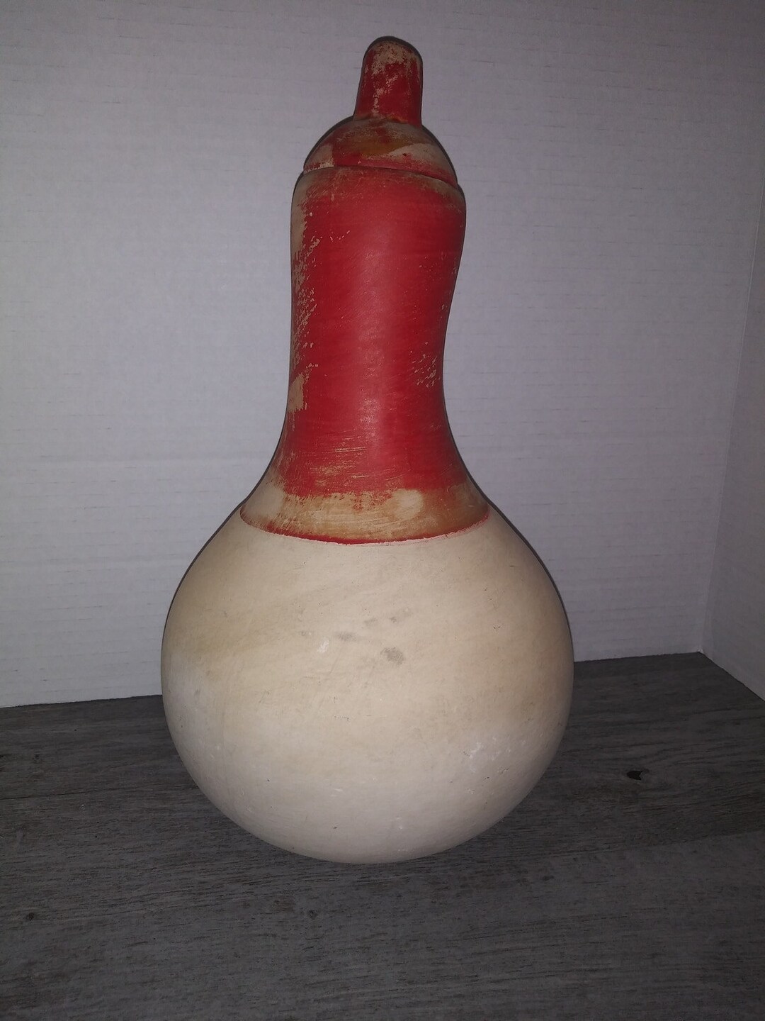 Red Weller Pottery Gourd Style Decanter With Top - Etsy
