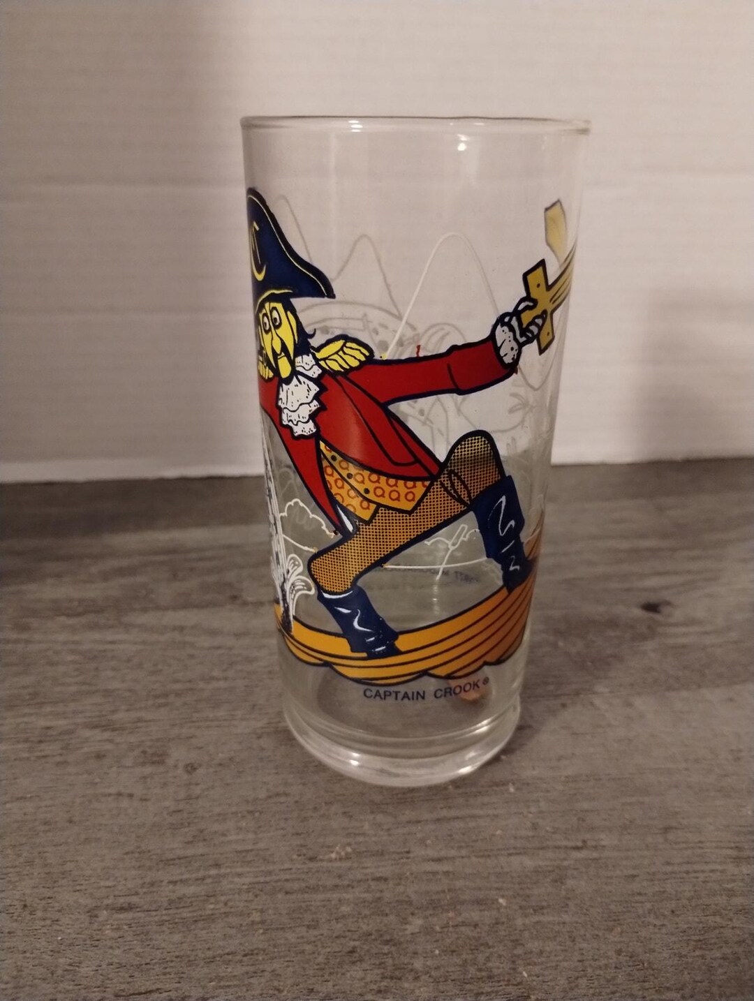 1977 Captain Crook Mcdonald's Land Action Series Collectible Glass - Etsy