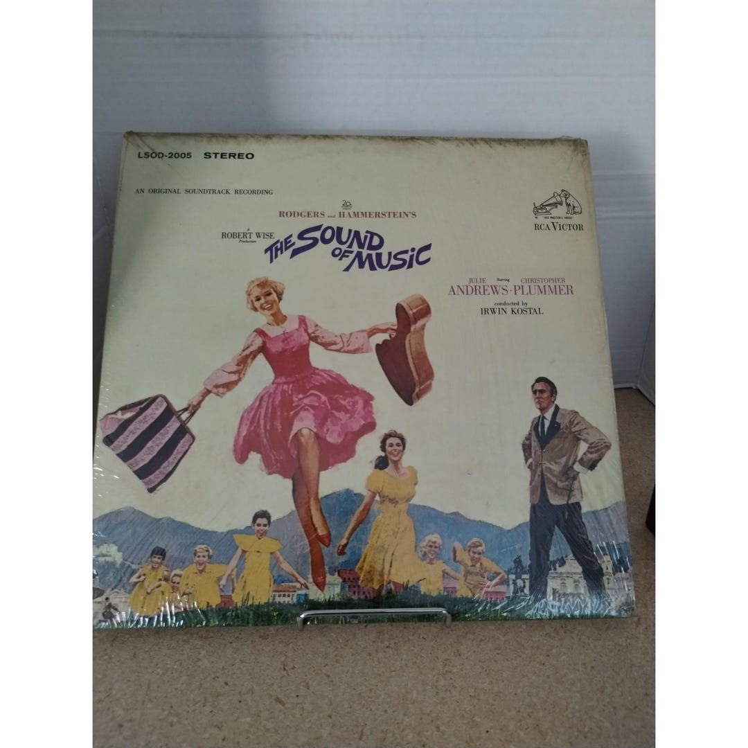 The Sound of Music Original Soundtrack Rec 1965 RCA LSOD-2005 Vinyl 12 ...