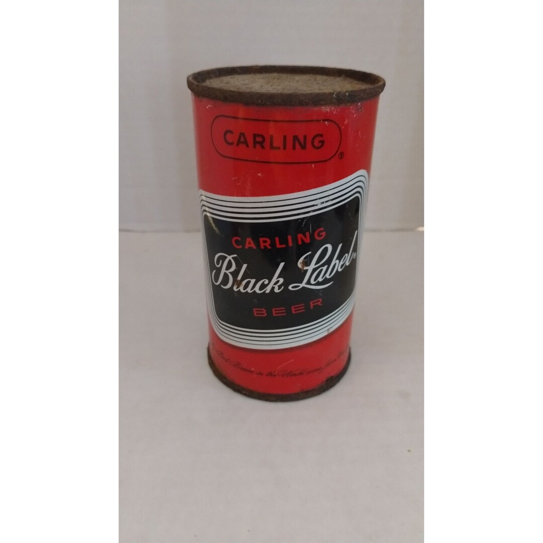 Carling Black Label 12 Ounce Flat Top Beer Can Natick, Mass. - Etsy