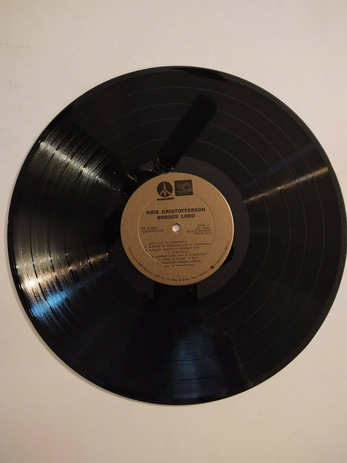 COUNTRY Kris Kristofferson Border Lord LP (1972) Monument KZ 31302 - Etsy