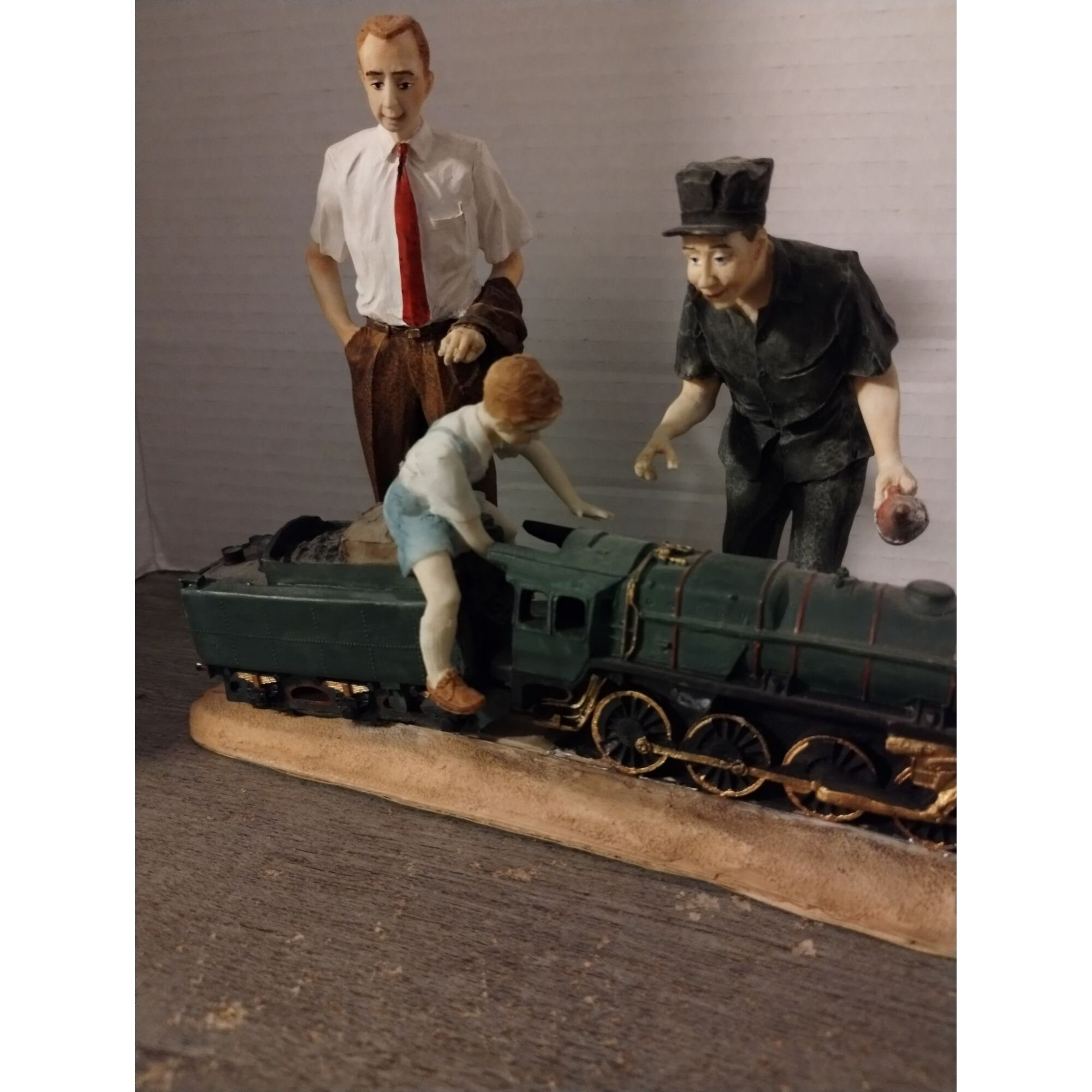 Train Ride Norman Rockwell David Grossman Creation Figurine - Etsy