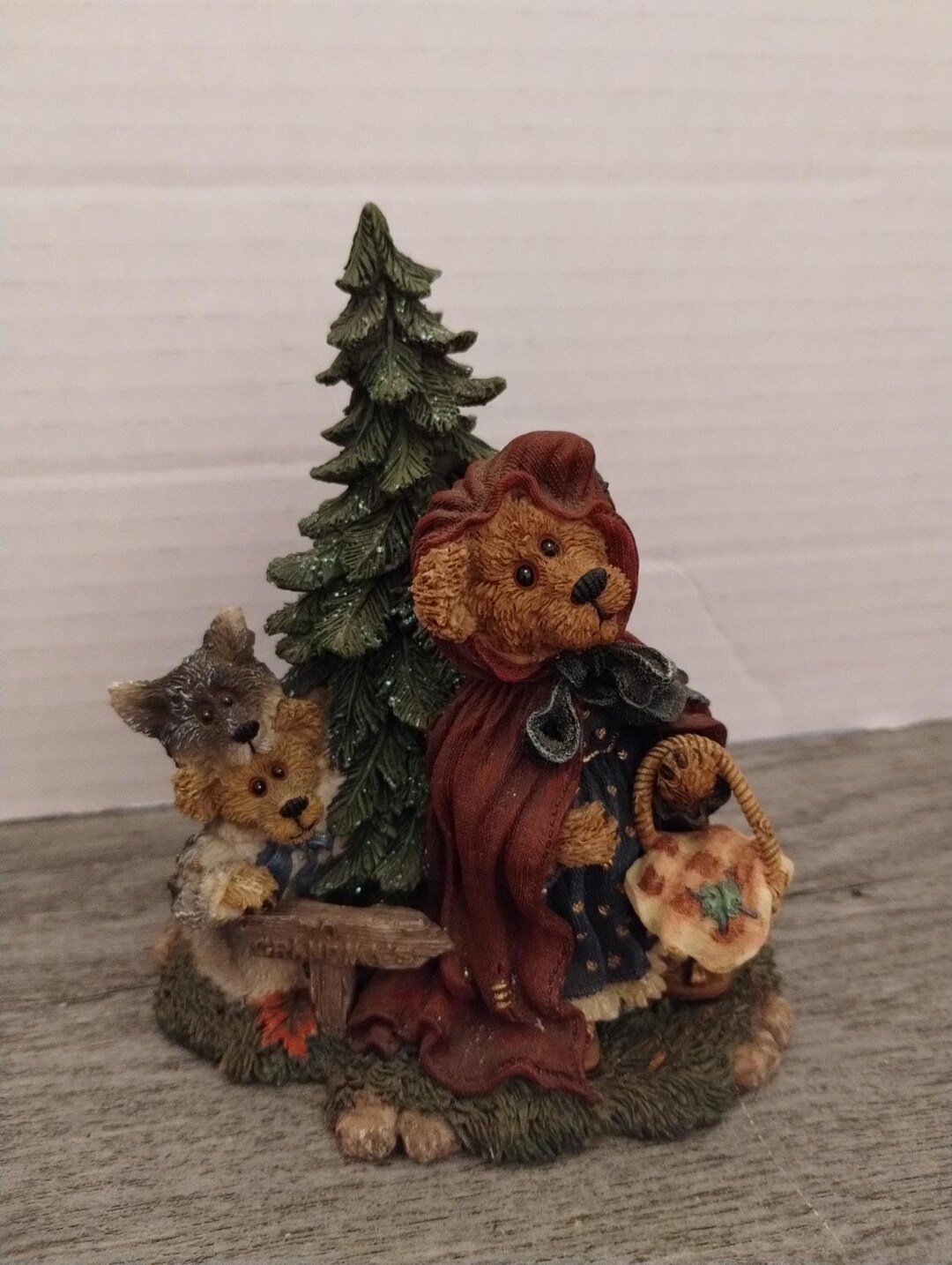 Boyds Bears: Lil' Red With B.B. Woof - Going to Grandma's - Style 2452 ...