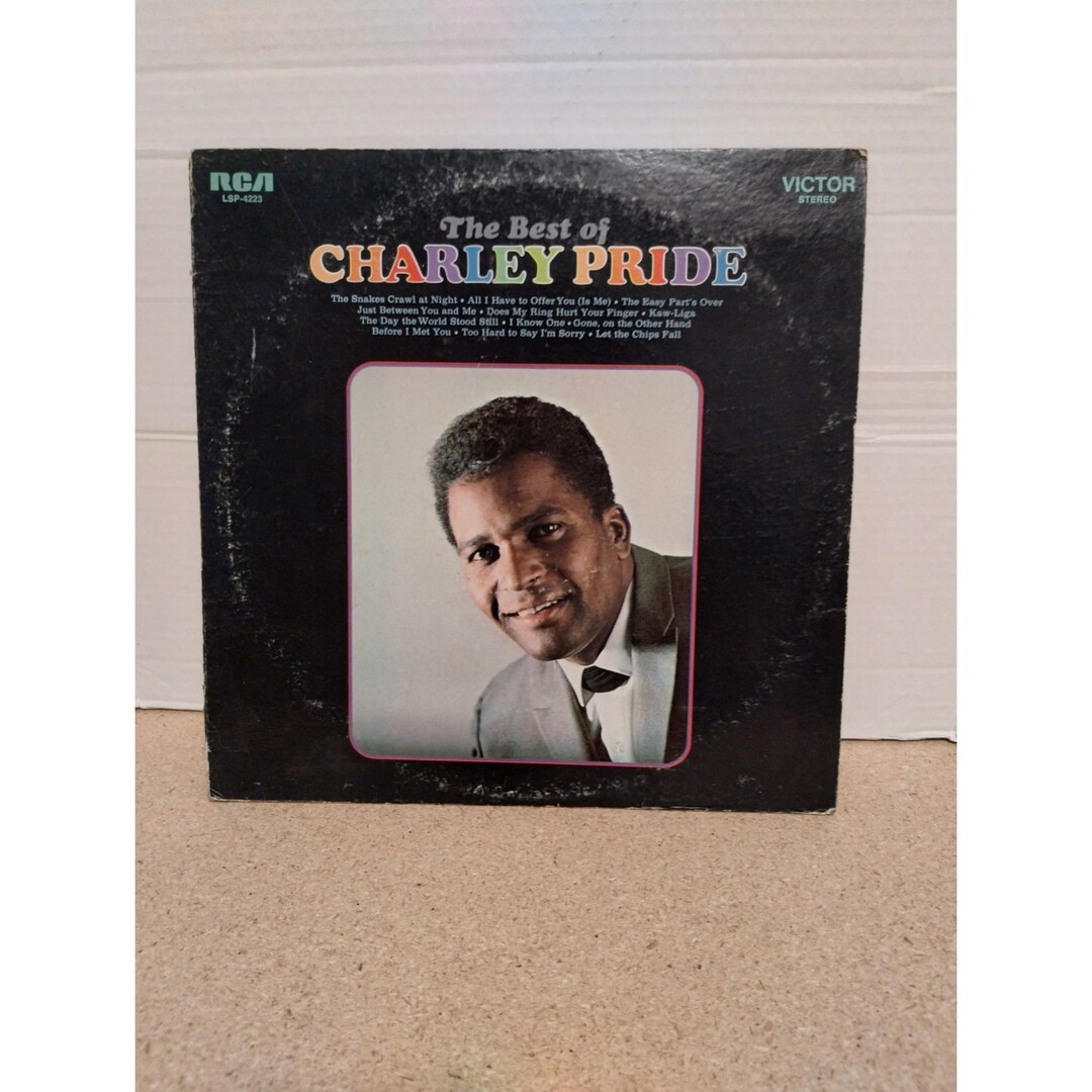 Charley Pride - the Best of Charley Pride Vinyl LP RCA Victor (LSP-4223 ...