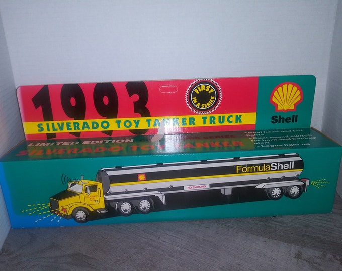 Shell Silverado 1993 Toy Tanker Truck Limited Edition Collectors Series ...