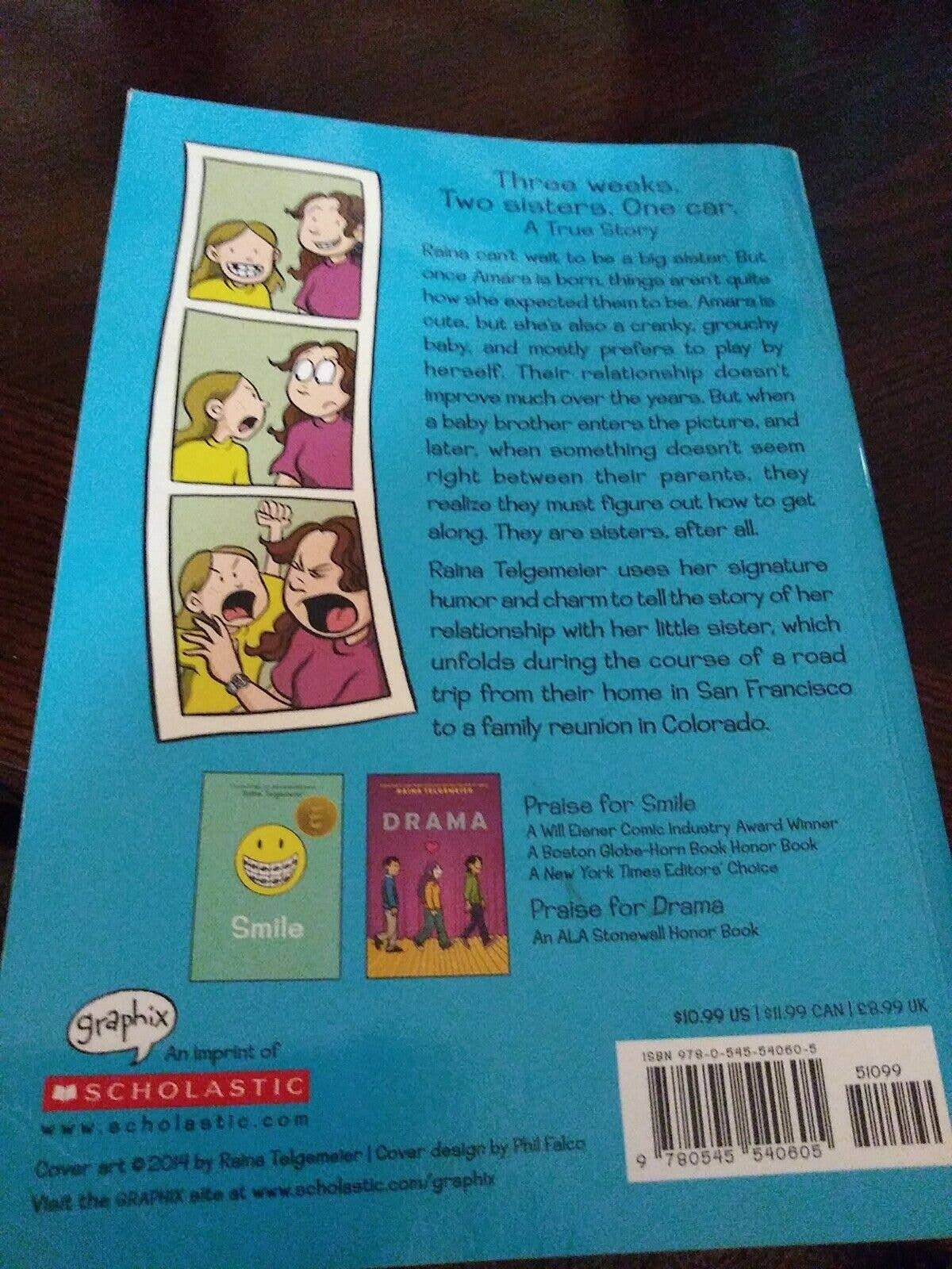 Sisters by Raina Telgemeier 2014, Paperback - Etsy