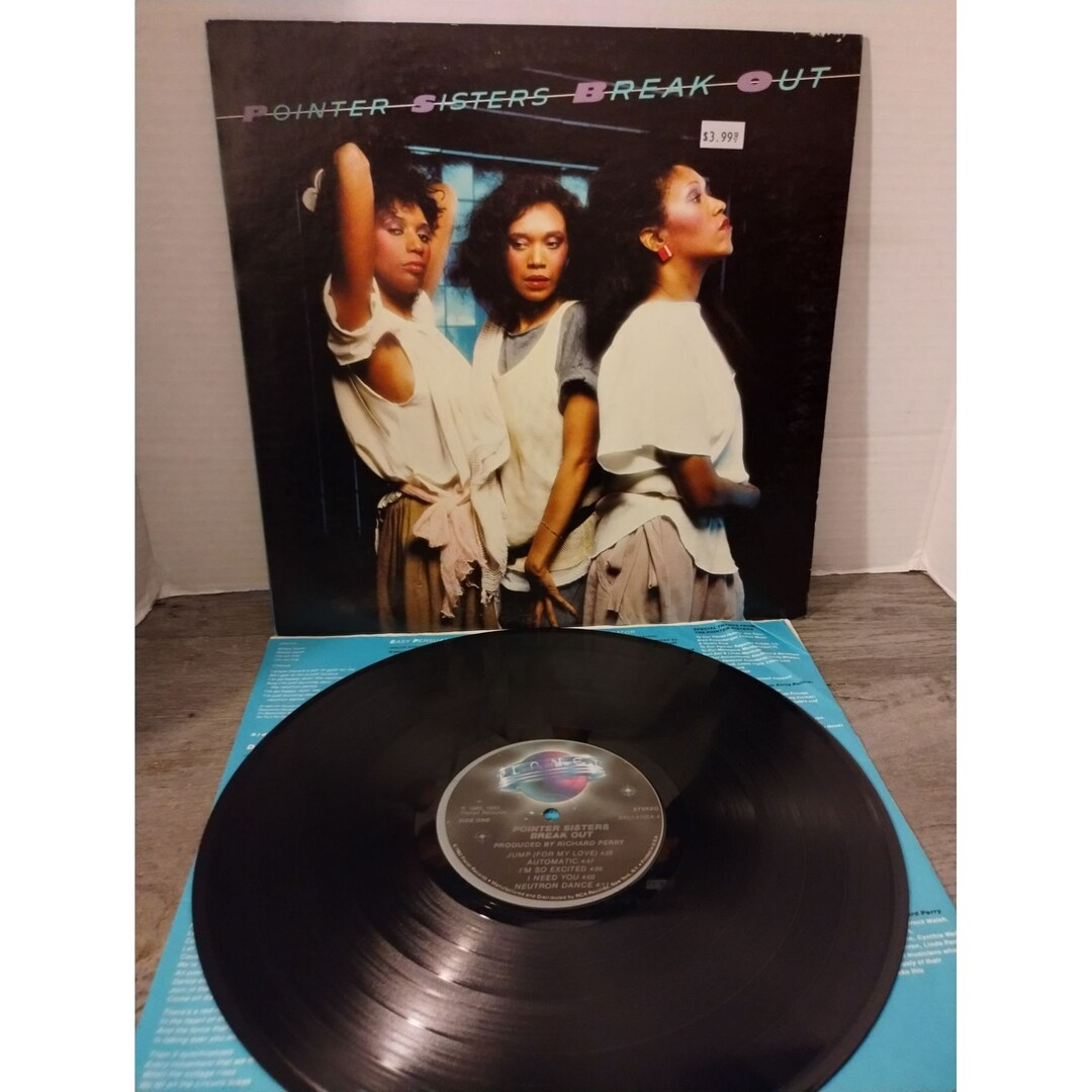 Pointer Sisters Breakout 12” Vinyl Record 1983 Planet Records BXL1-4705A - Etsy