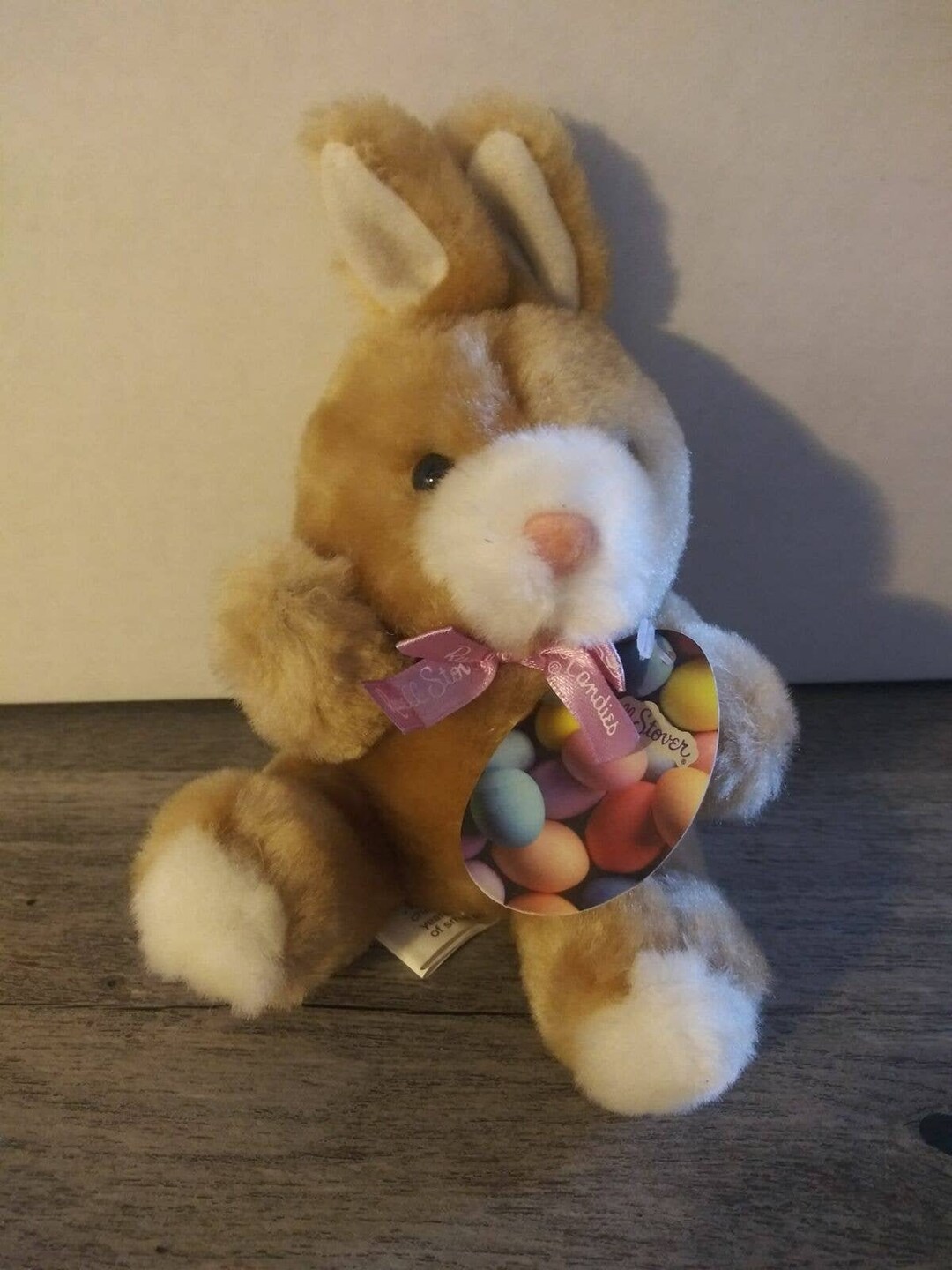 6" Russell Stover "peanut Butter Cups" Stuffed Bunny Plush - Etsy