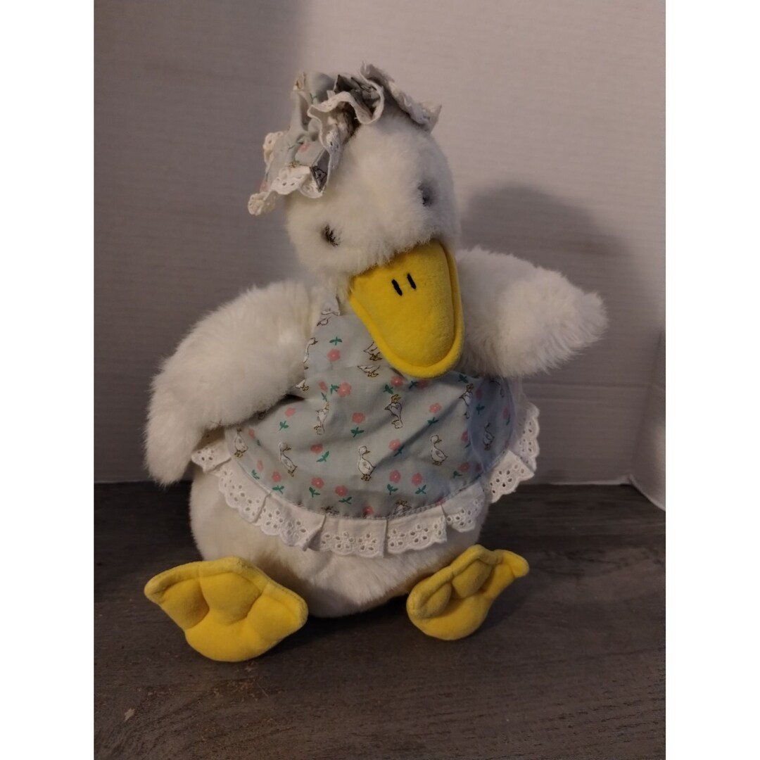 12" Baby Gund Mother Duck in Apron Plush - Etsy