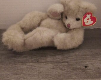 TY BEAR CUZZY Style 5203 by Sally Winey Champagne Color Fur 14 Tag ...
