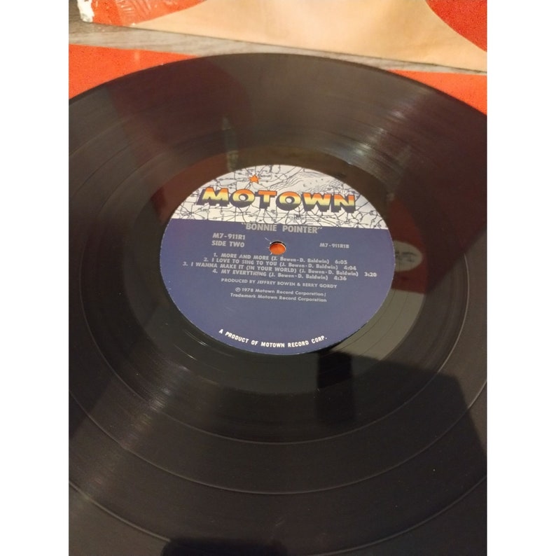 1978 Bonnie Pointer bonnie Pointer Motown Records M7-911R1 LP Vinyl - Etsy