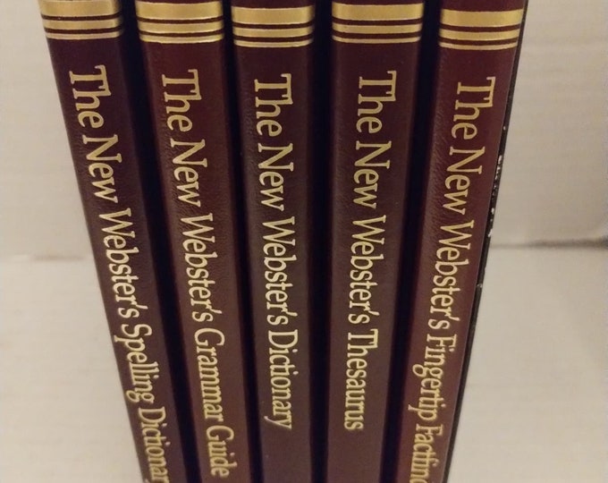 The New Websters Deluxe Desk Reference Library 1986 Dictionary ...