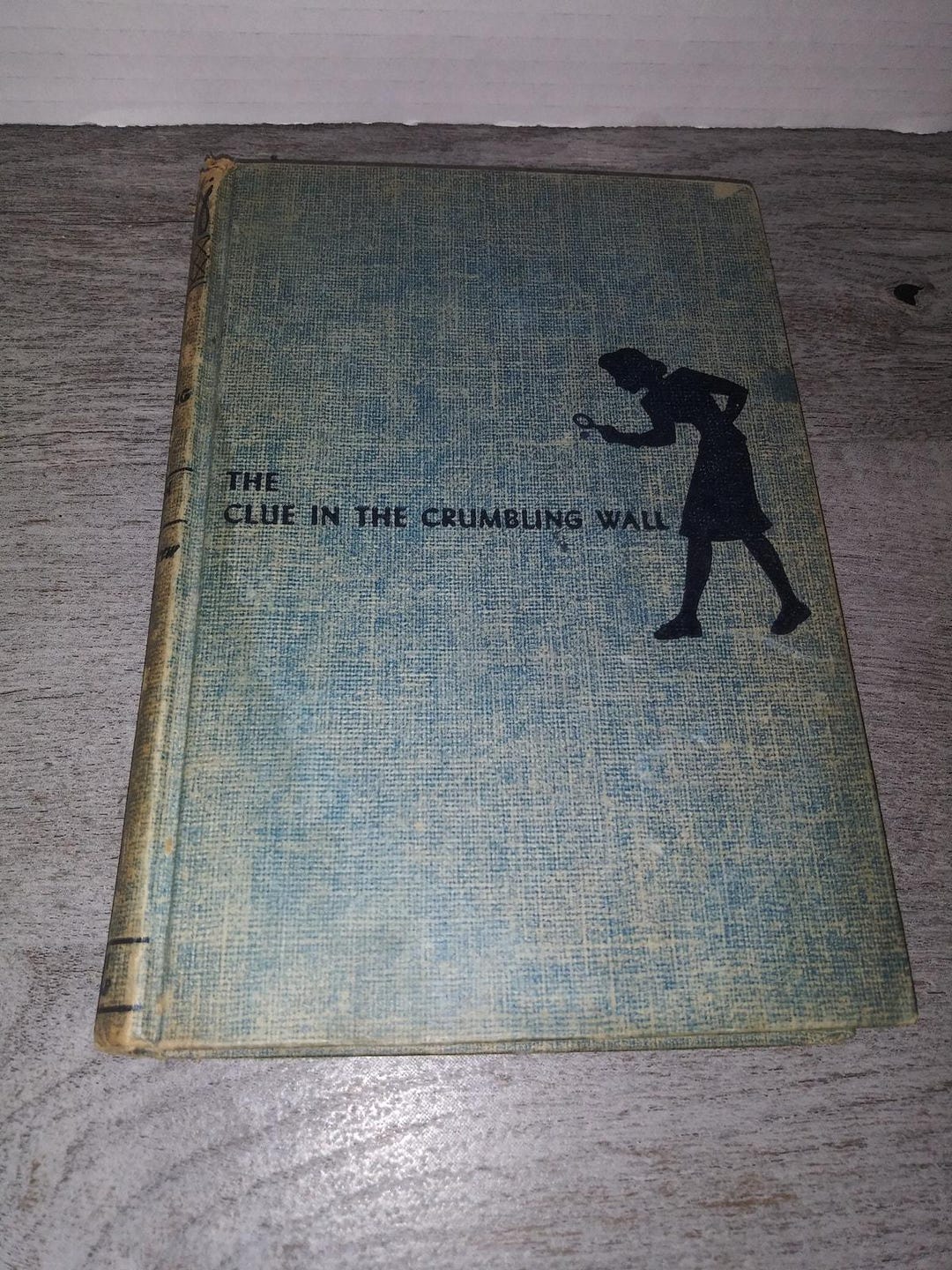 Nancy Drew the Clue in the Crumbling Wall by Carolyn Keene 1945 ...