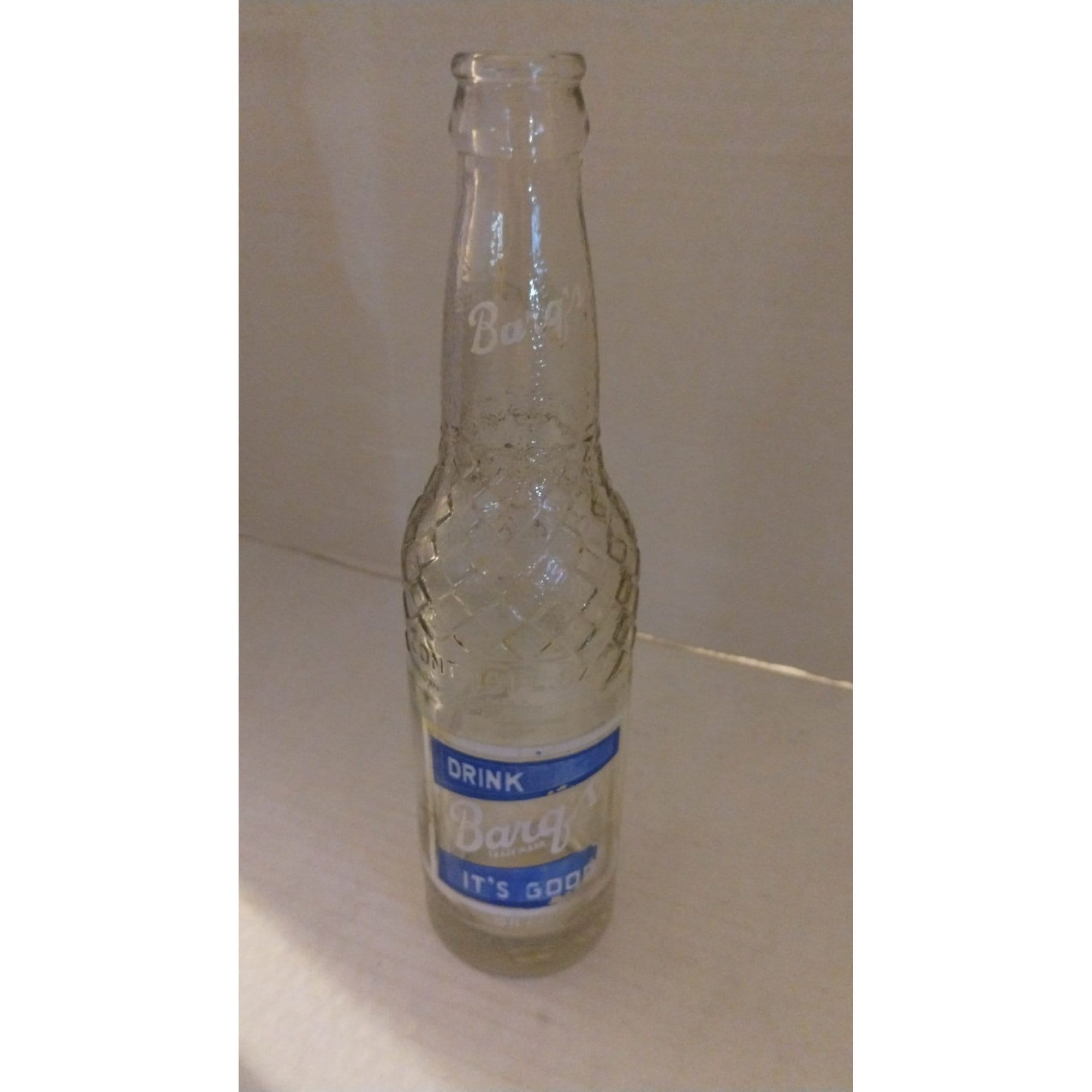 1967 Barq’s Root Beer 10 Oz Empty Embossed Soda Bottle - Etsy
