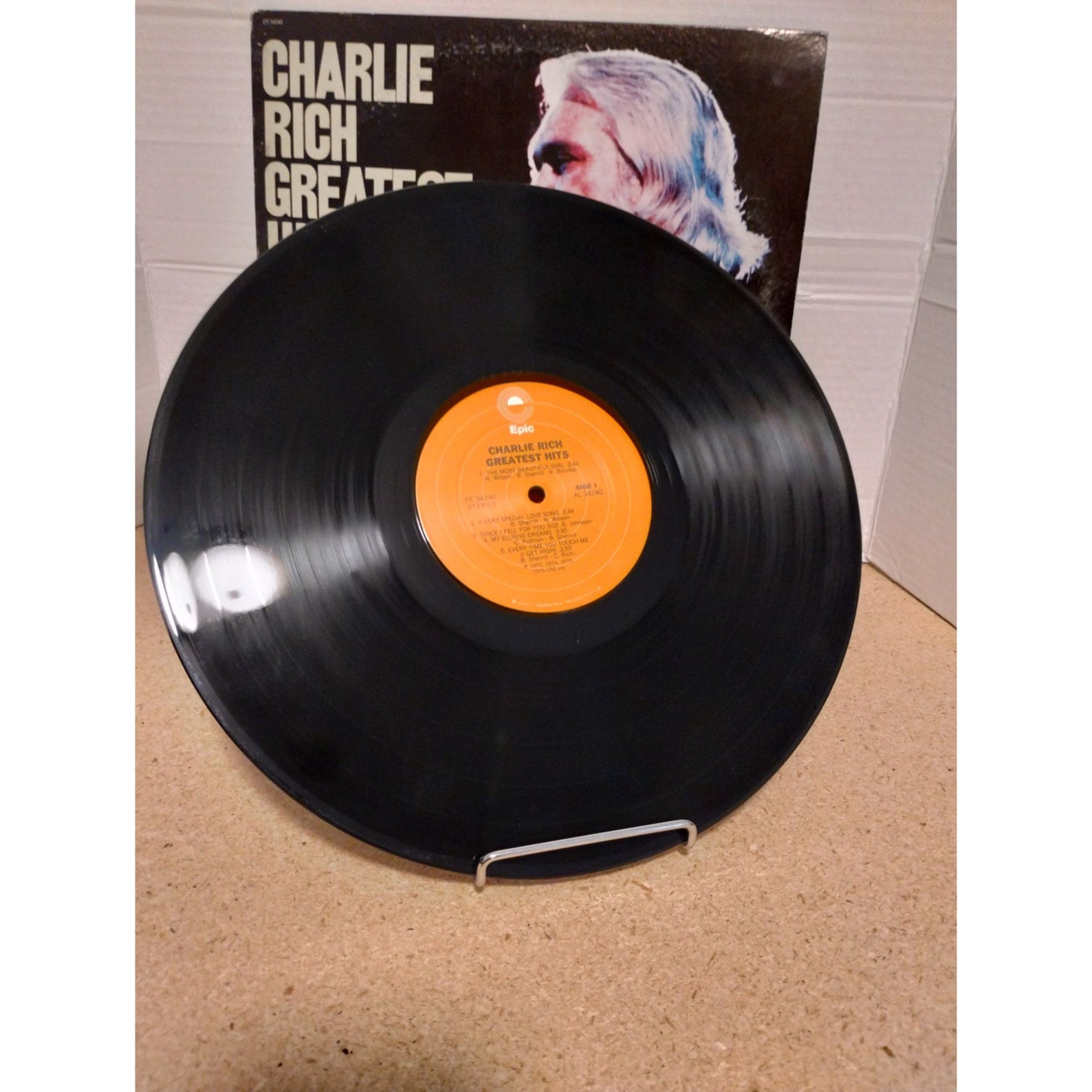 Charlie Rich Greatest Hits 1976 Vintage Vinyl Record Album LP - Etsy