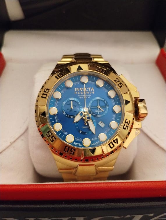 Invicta Reserve Model No. 17577 With Original Box And… - Gem