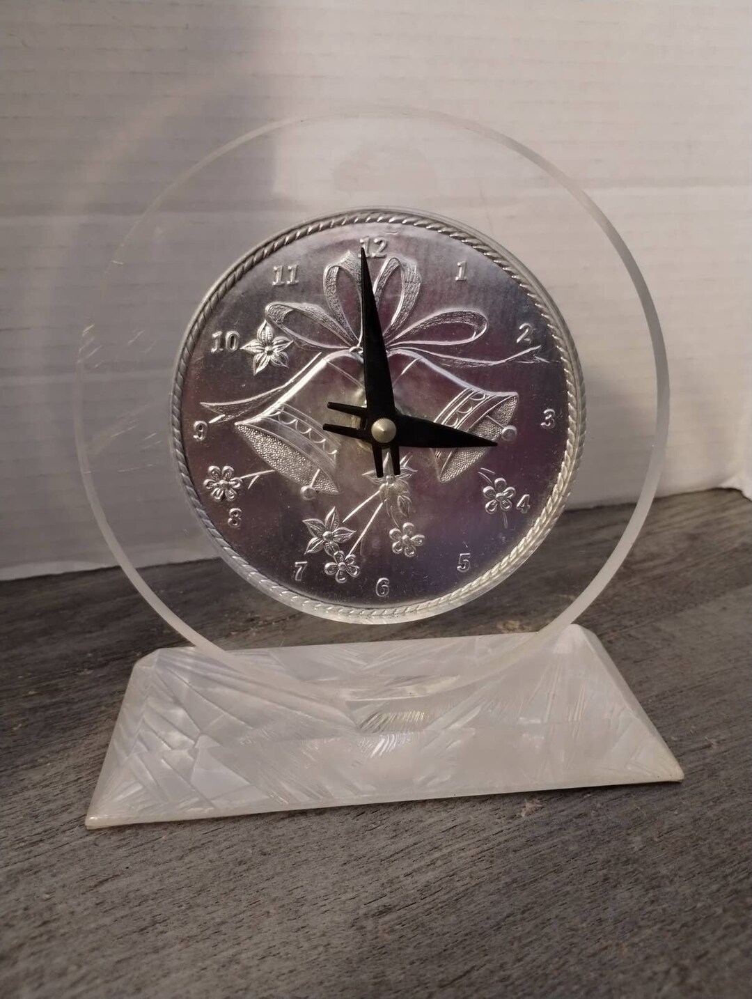 MARION KAY Kienzle Quartz Clock Model 25 Wedding Bells Made USA Mid ...