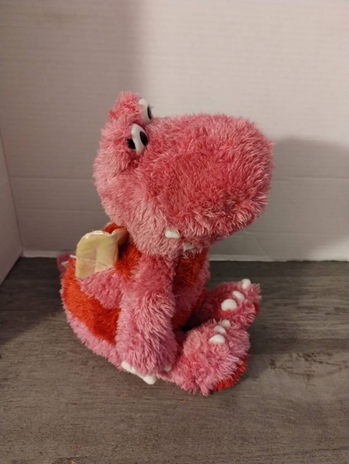Hallmark Bernice Pink Dragon Sound Motion Singing Flutter Plush ...