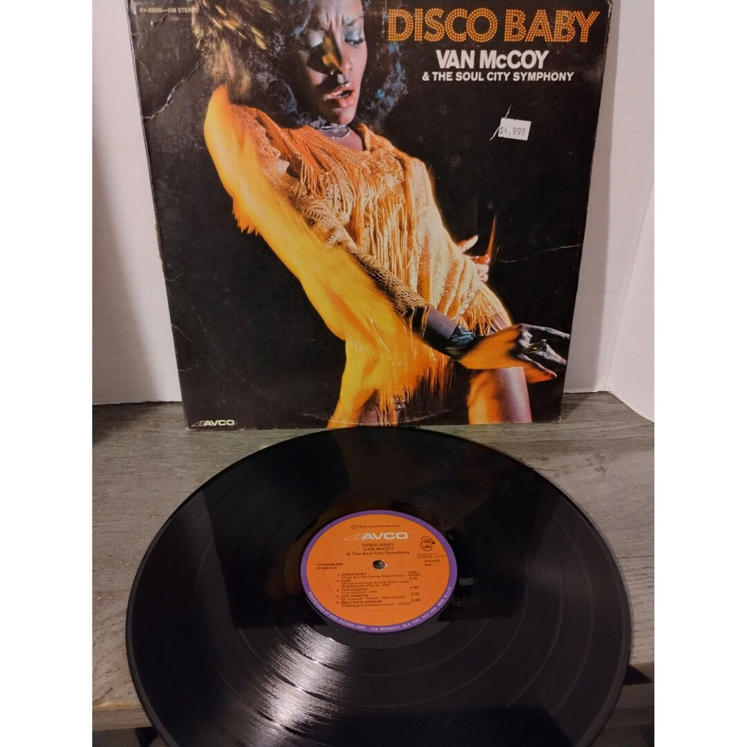 Van Mccoy "disco Baby" LP Record AV69006-698 - Etsy