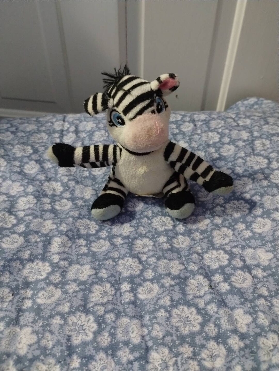 4.5" Black and White Zebra Garanimals Plush - Etsy