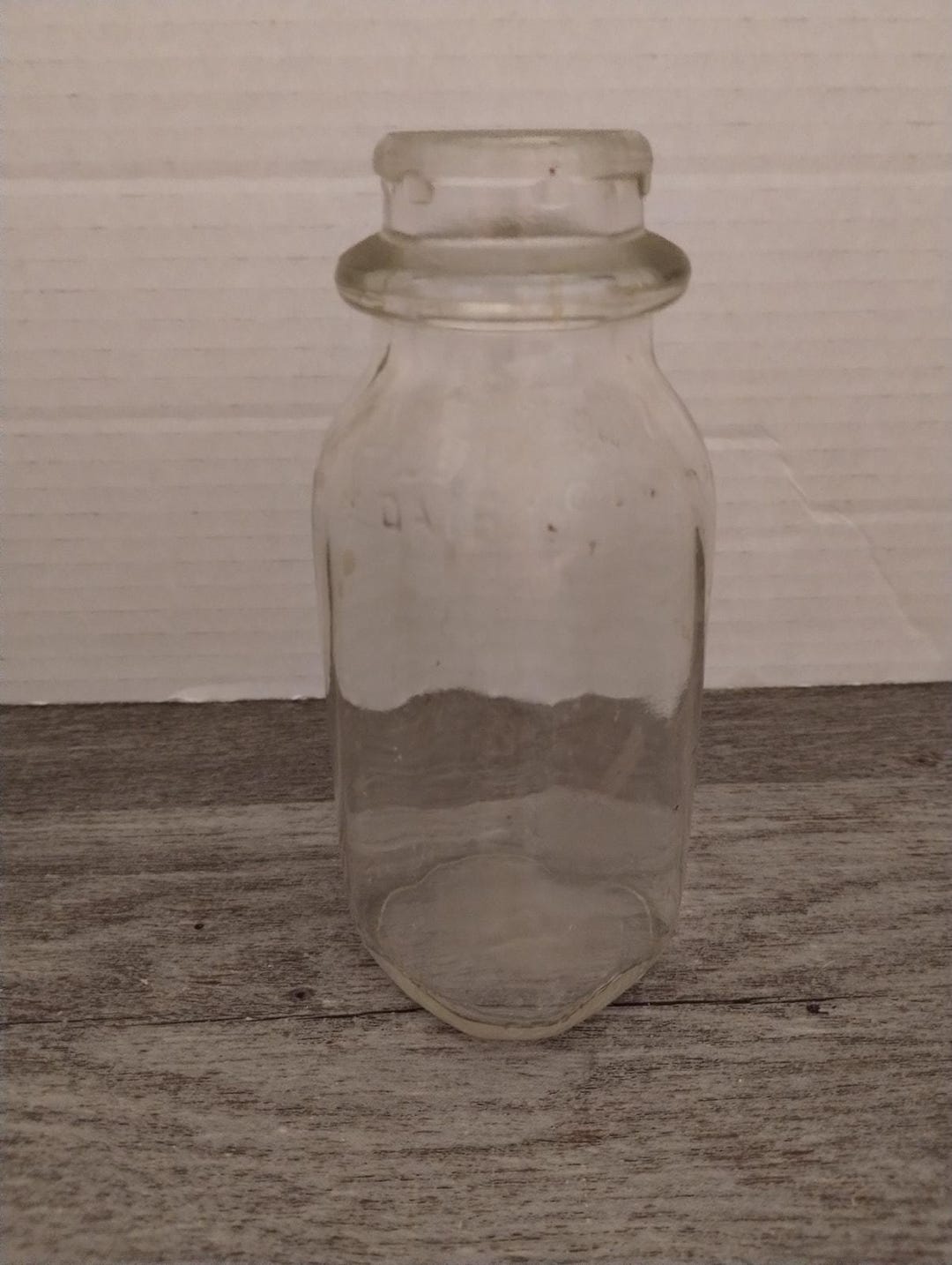 Purvin Dairy Co Half Pint Milk Bottle - Etsy