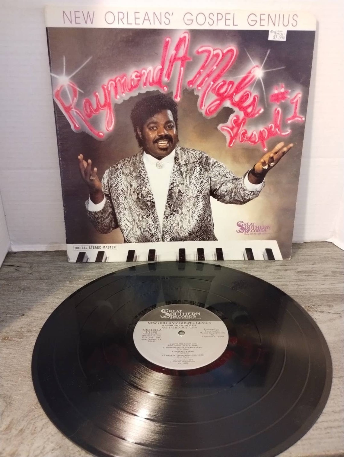 Raymond Myles Gospel 1 New Orleans Gospel Genius 1988 Black - Etsy