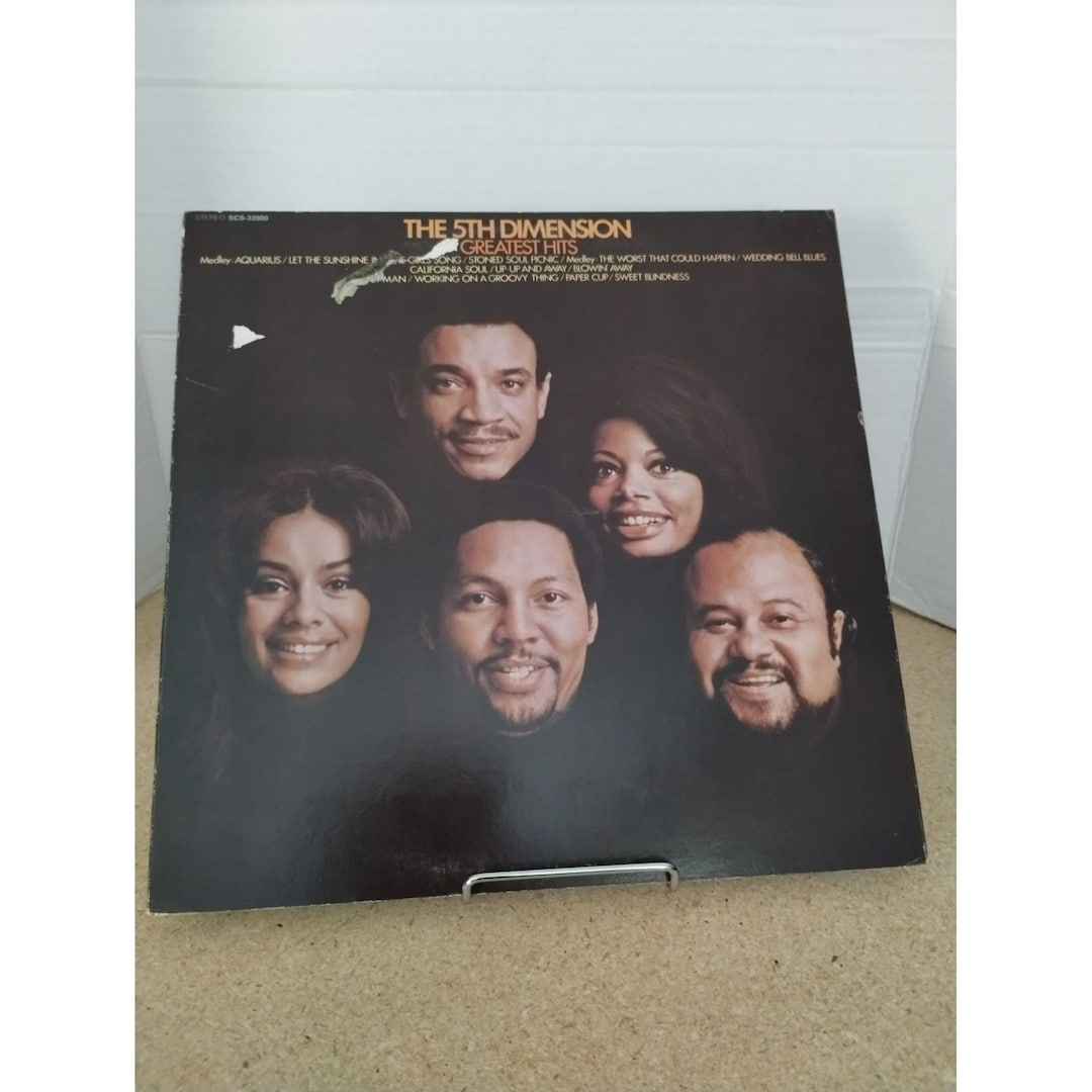 The 5th Dimension Greatest Hits SCS-33900 Vinyl 12'' Record Album Pop ...