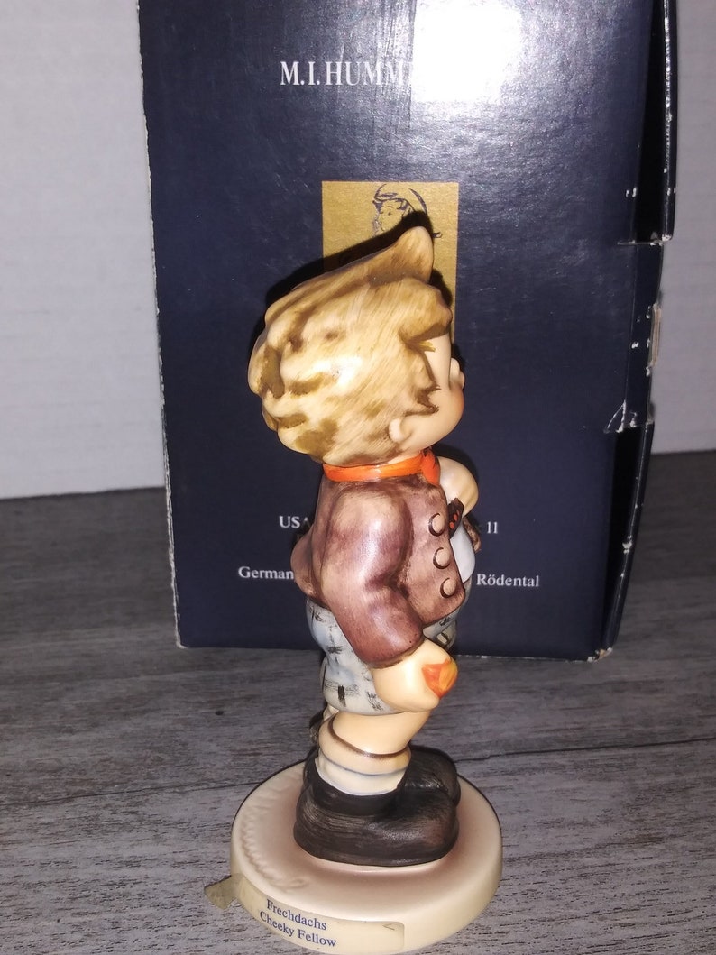 Goebel Hummel Figurine Cheeky Fellow Boy Club Exclusive 554 172 4 1/8 ...