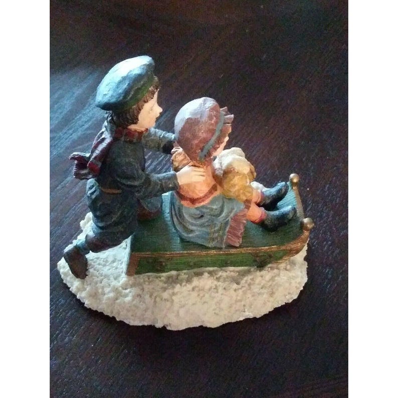 Victorian Sleigh Ride Vintage Department 56 Figurine - Etsy