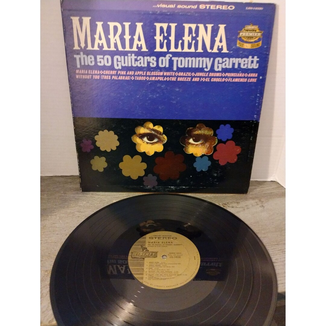 The 50 Guitars of Tommy Garrett Maria Elena 1963 Liberty LSS-14030 LP ...
