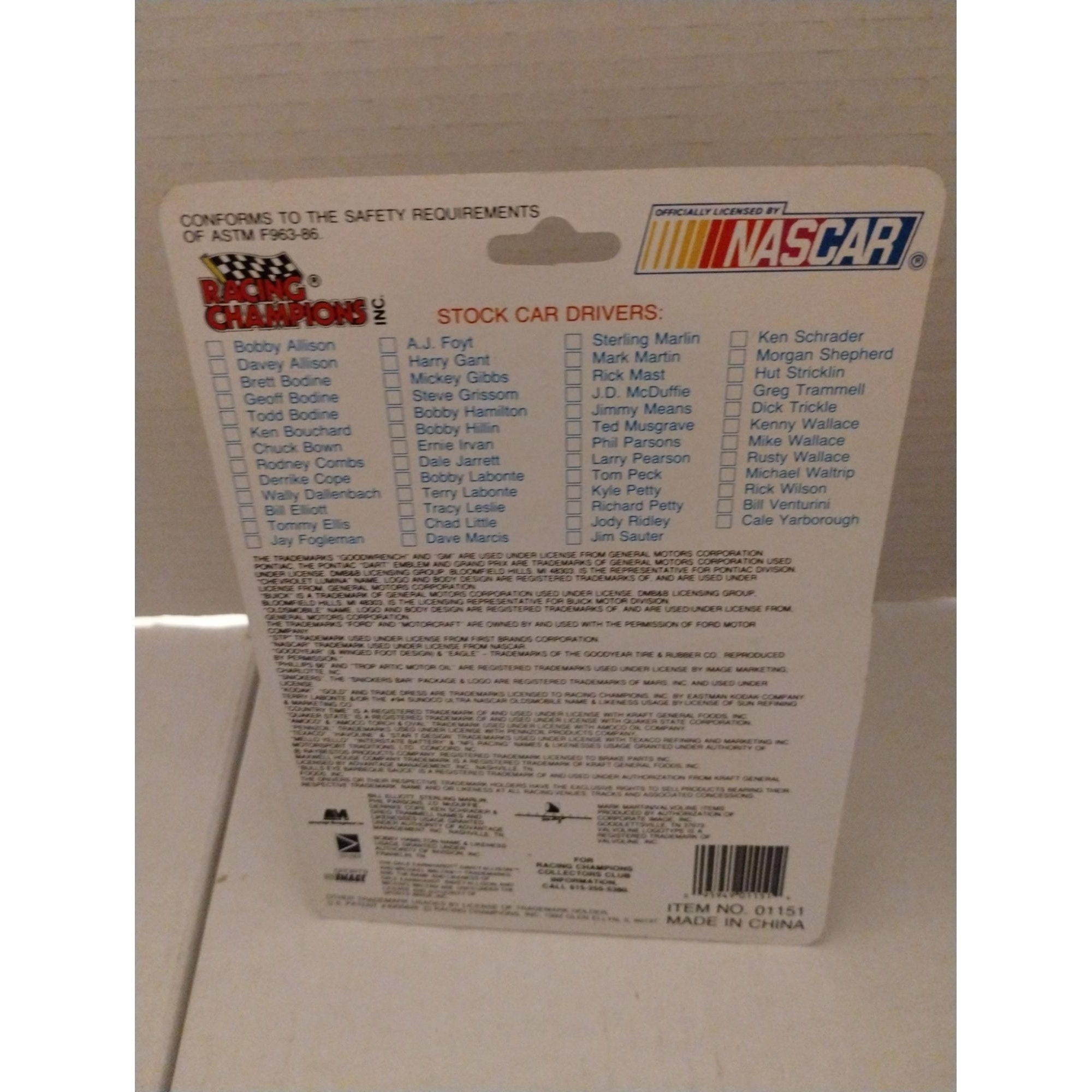 1992-93 Alan Kulwicki 7 Racing Champions 1:43 Diecast Stock - Etsy