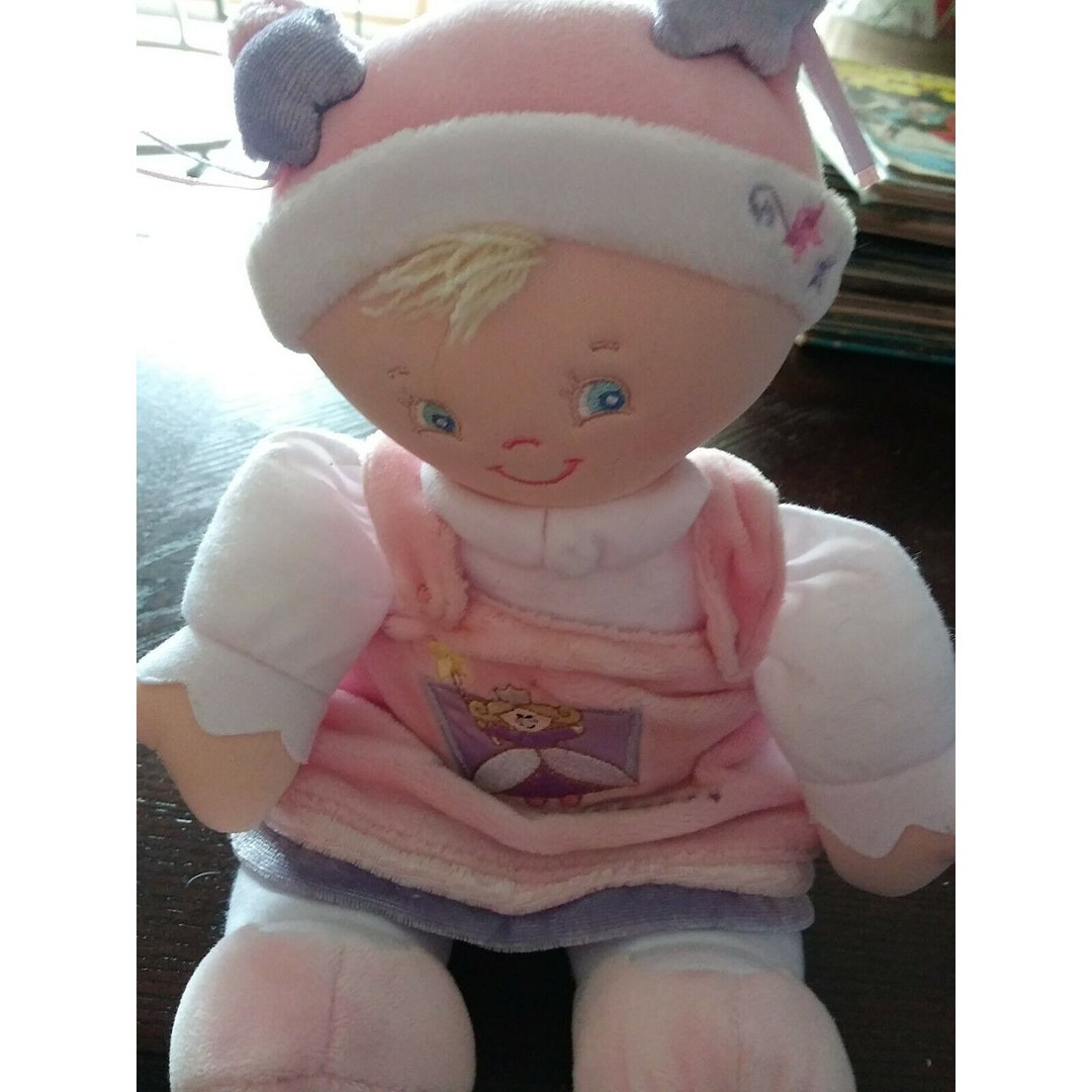 Gund Plush Pretty Princess Soft Cloth Doll Blonde Pink Purple - Etsy