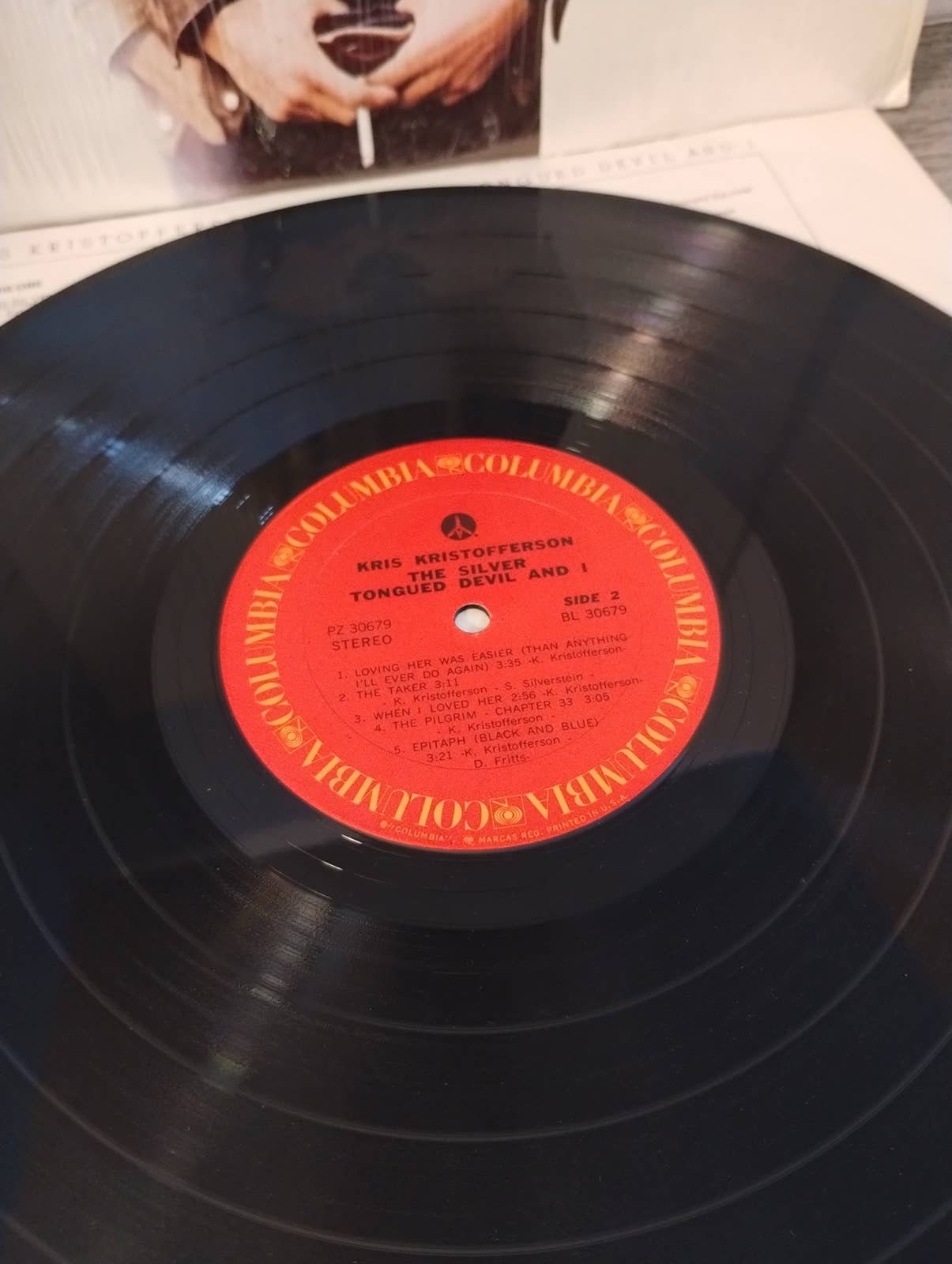 Kris Kristofferson the Silver Tongued Devil and I 12 LP - Etsy