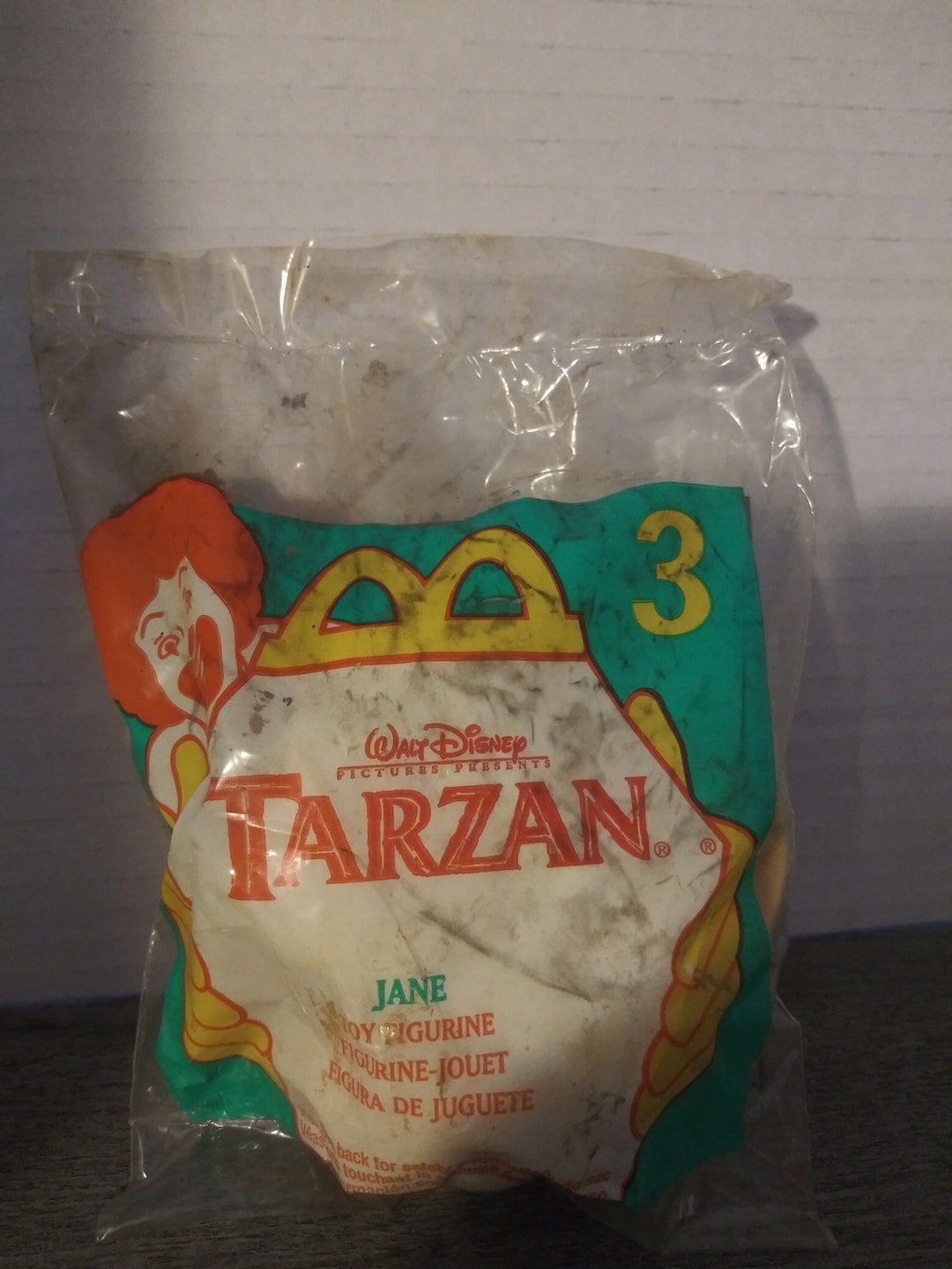 1999 JANE 3 Figure From Tarzan Movie Disney Mcdonald's 4 Cake Topper - Etsy