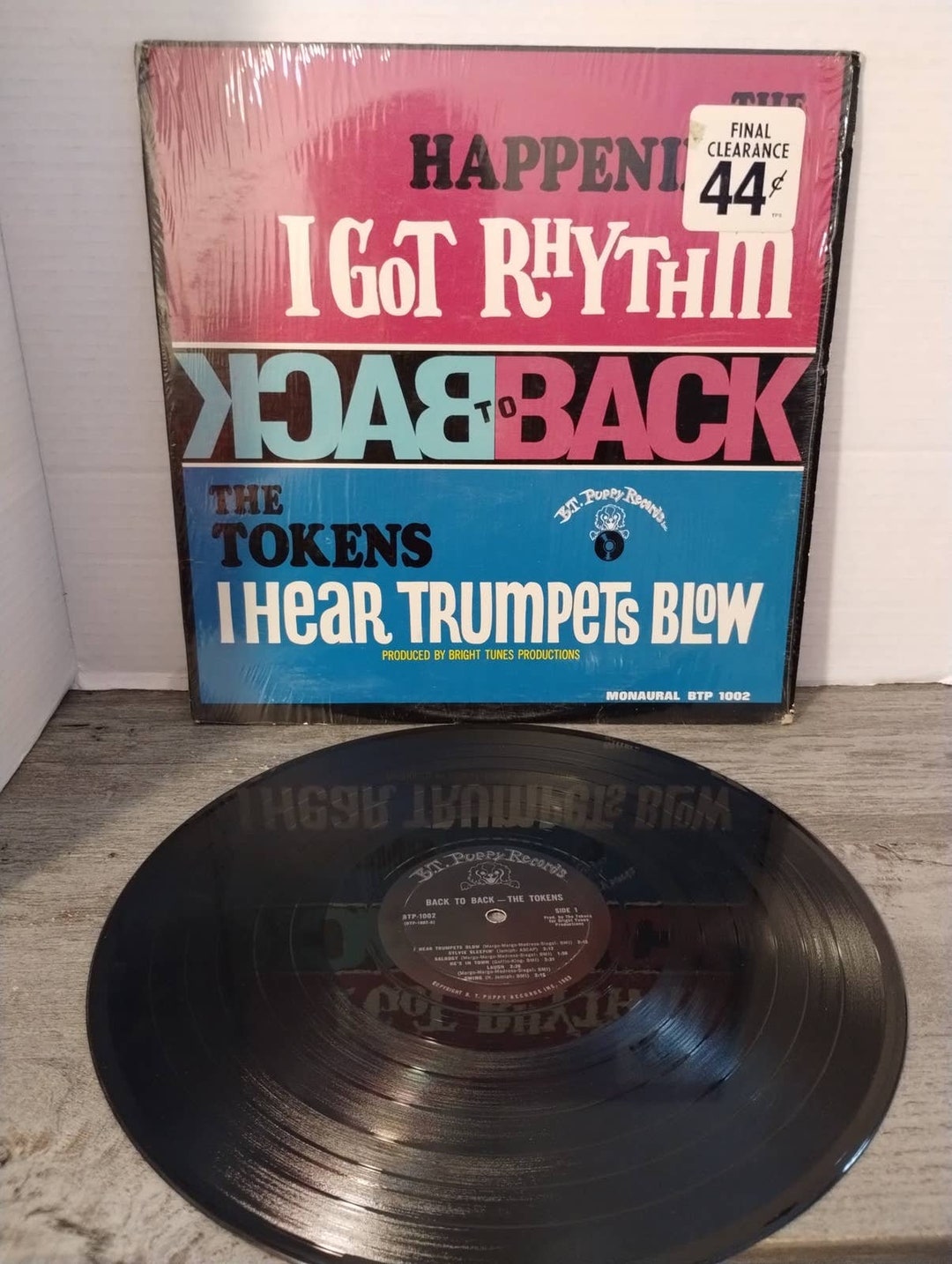 The Happenings/the Tokens: I Got Rhythm "back to Back" B.T. Puppy Mono ...