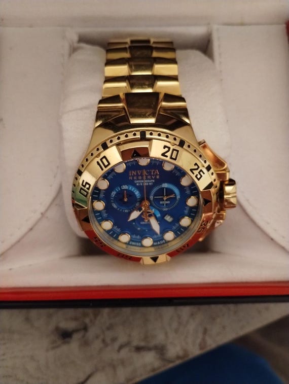 Invicta Reserve Model No. 17577 With Original Box And… - Gem