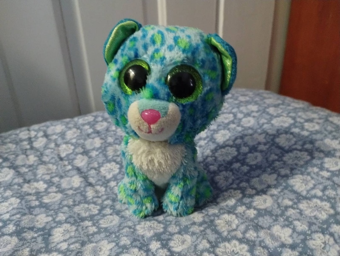 Ty the Beanie Boo's Collection Leona the Leopard 6 - Etsy