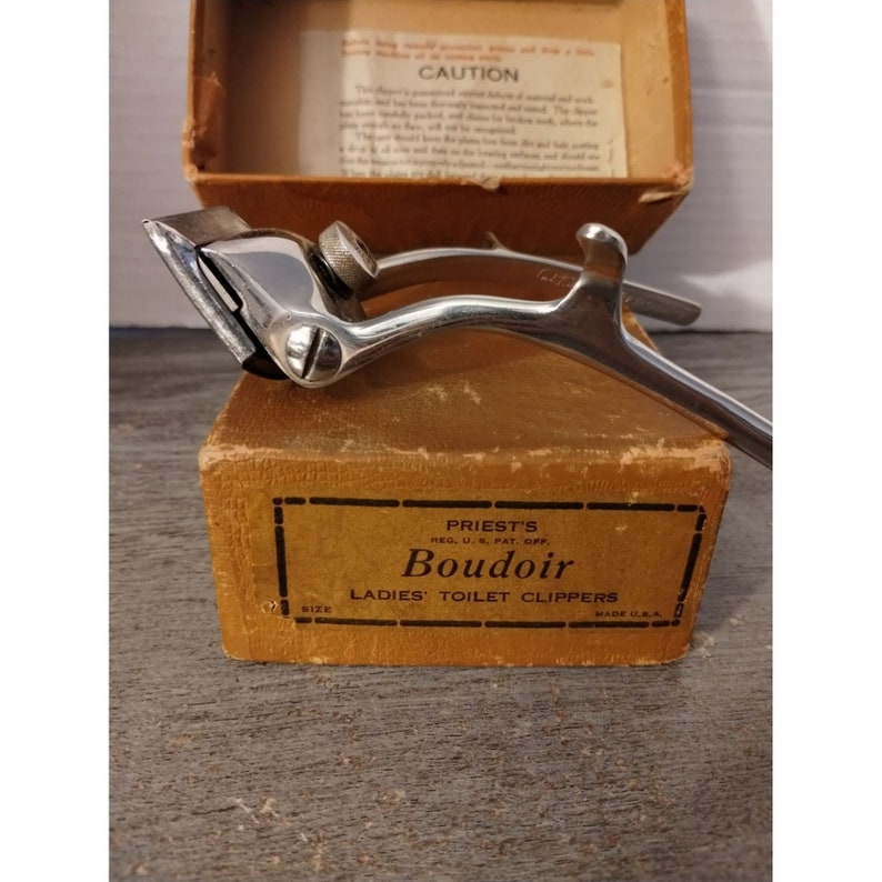 Priest's Boudoir Ladies Toilet Manual Clippers in Original Box - Etsy