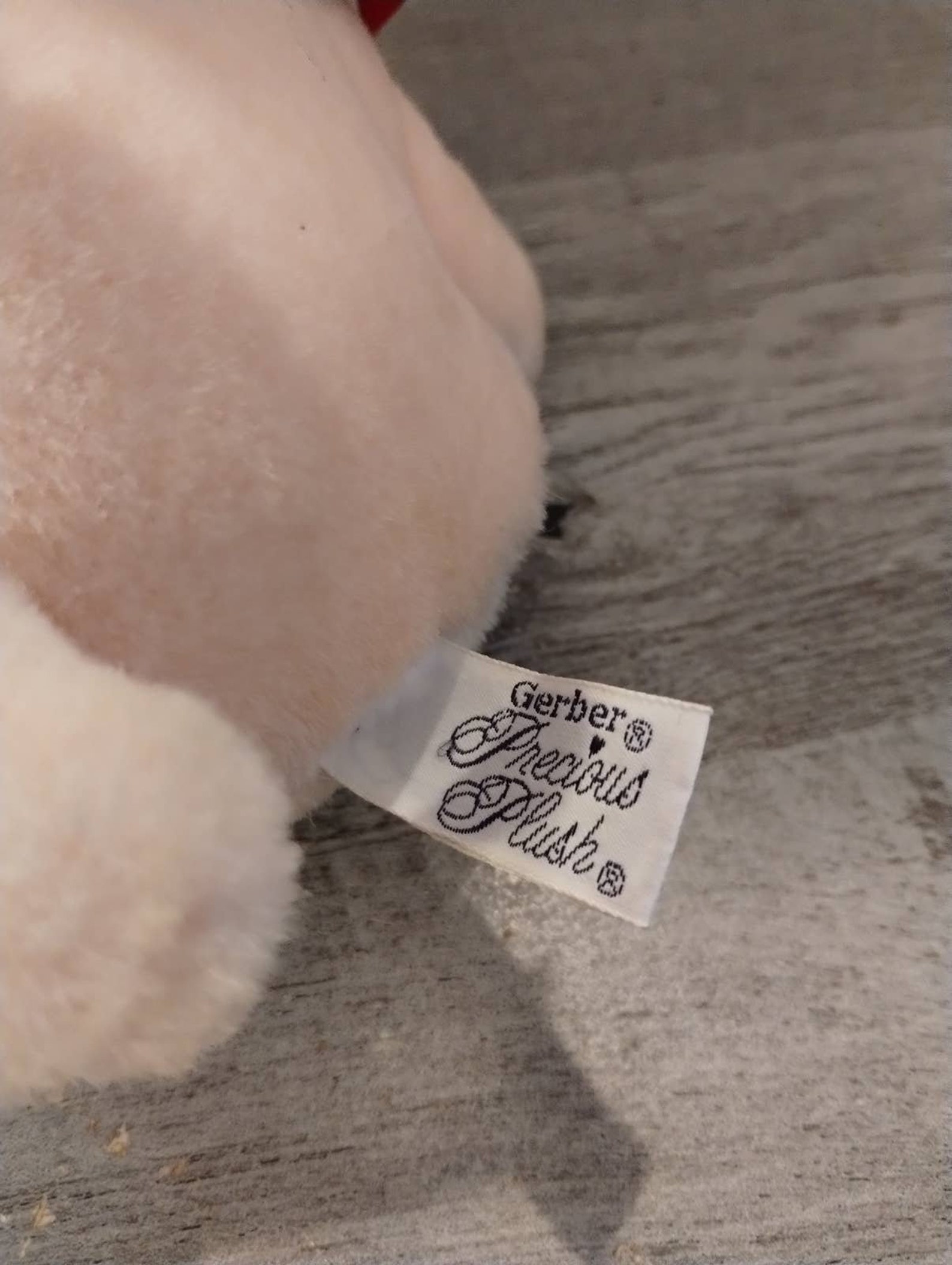 Gerber Precious Plush Vintage Peach Bunny Rabbit 9 - Etsy