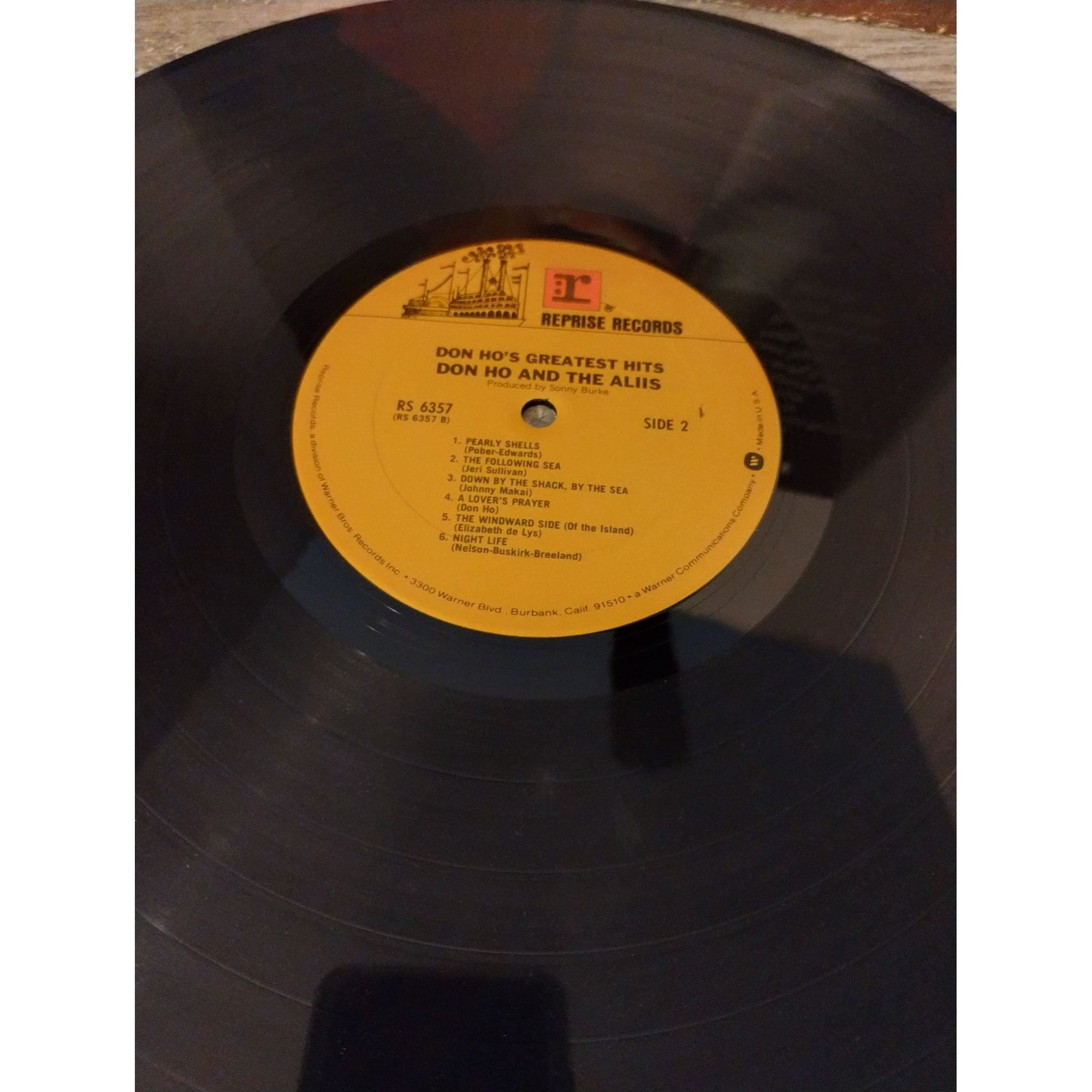 Don Ho Don Ho's Greatest Hits Reprise Records RS 6357 - Etsy