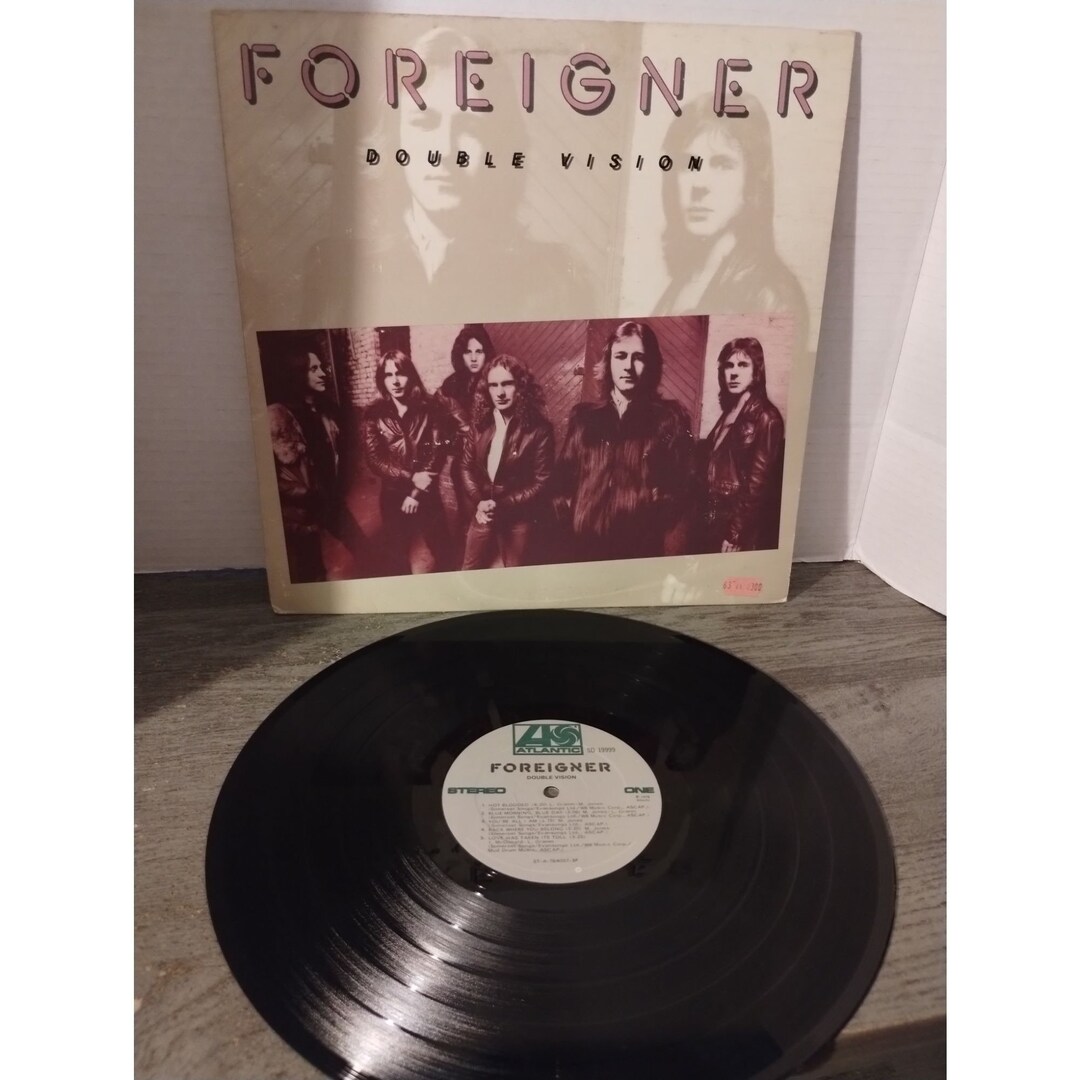 Foreigner Double Vision Vinyl 33 LP SD-19999 Atlantic Records 1978 - Etsy