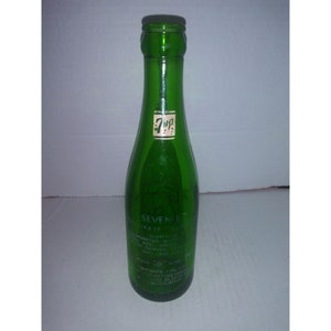 7UP 7 Oz Green Glass Bottle - Etsy