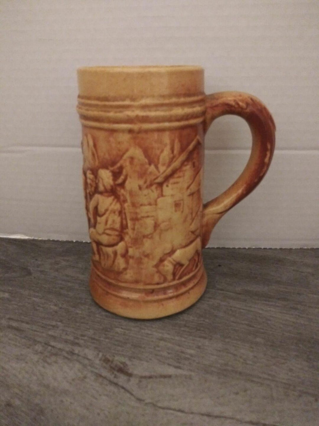 Hull Old Tavern Beer Stein Country Bar Canister Jar H 492 Brown - Etsy