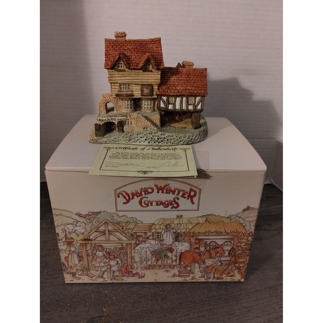David Winters Cottages "market Street" 1980 Original Box COA - Etsy